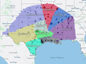 How to quickly create territory maps - eSpatial